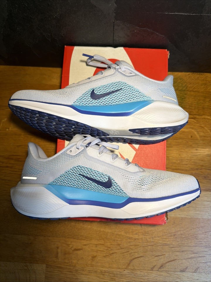 NikeAir Zoom Pegasus 41 'Ghost Football Grey Deep Night Blue Void' Uk 7 ...