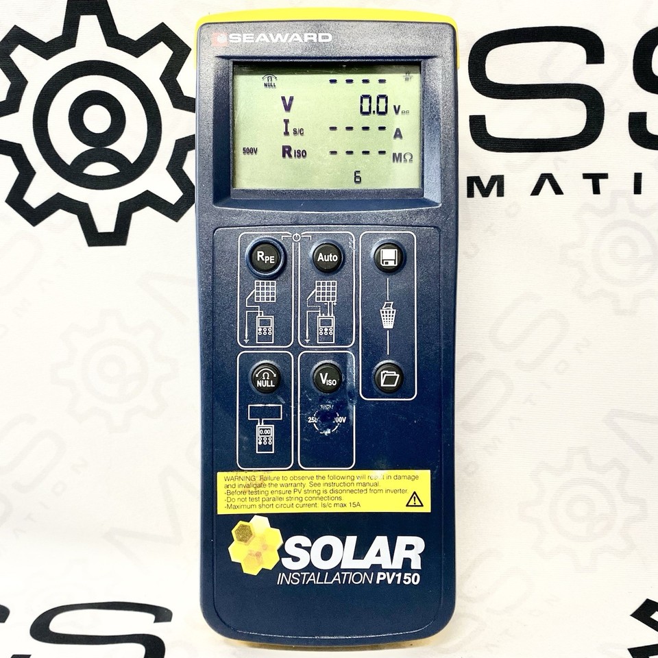 Seaward PV150 Solar Installation Tester Kit w/ AC/DC Clamp | eBay