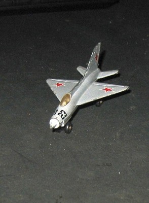 MATCHBOX DIECAST FIGHTER JET MIG 21 AIRPLANE(SILVER SPARKLE)1973 | eBay