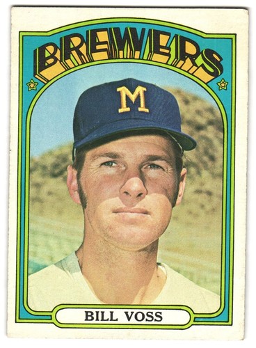 Bill Voss 1972 Topps MLB Card #776 | eBay