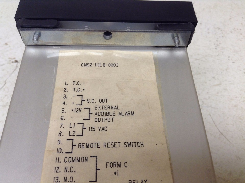 CSZ CNSZ-HILO-0003 Hi Low Limit Controller CNSZHILO0003 CNSZ-HIL0-0003 ...