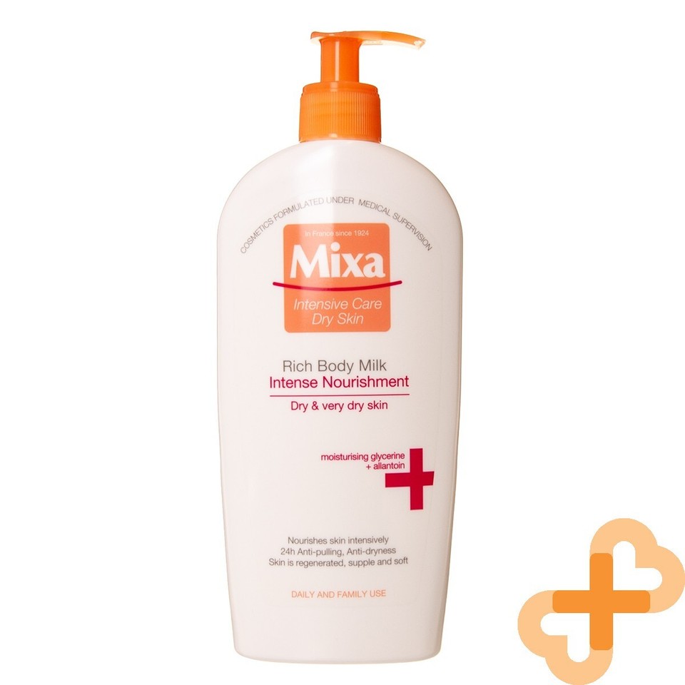 Mixa Intensiv Pflegend Bodylotion 400ml Familie Täglich Trockene Haut ...