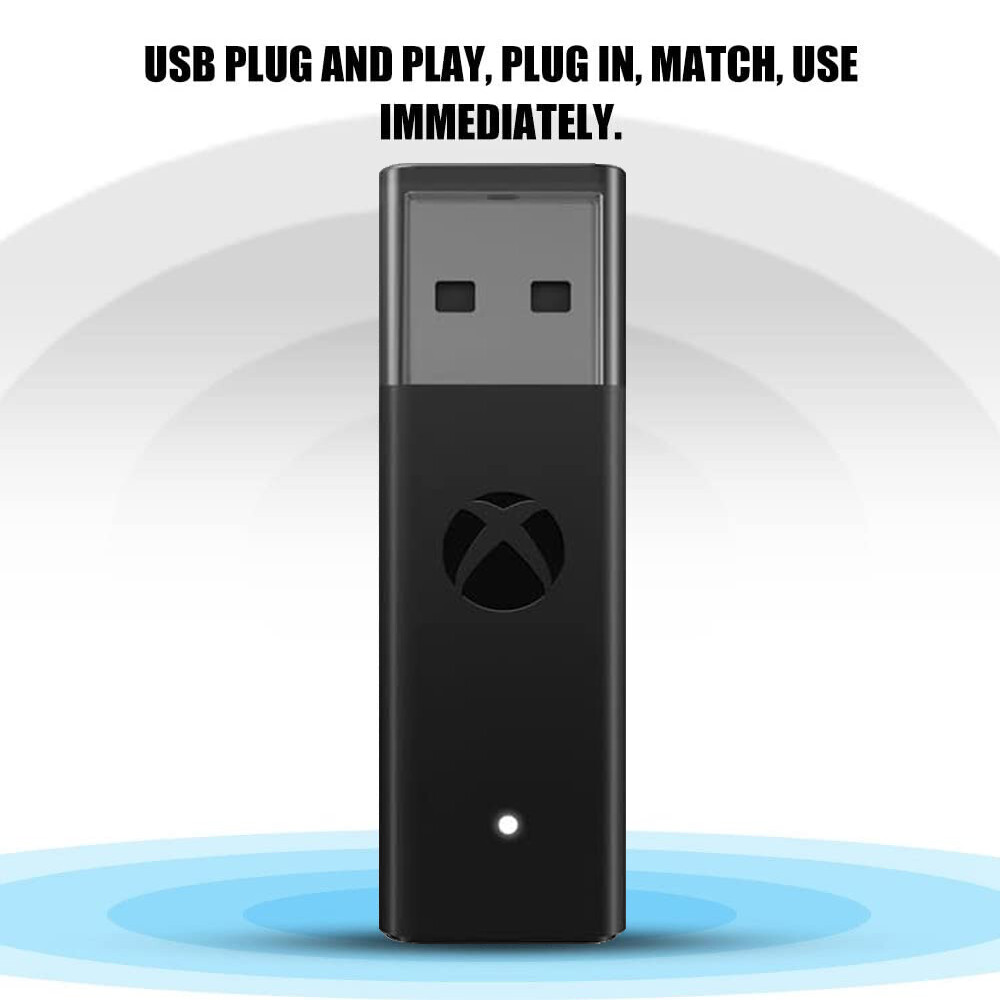 XBOX ONE controller Wireless USB Adapter receiver gaming dongle Windows ...