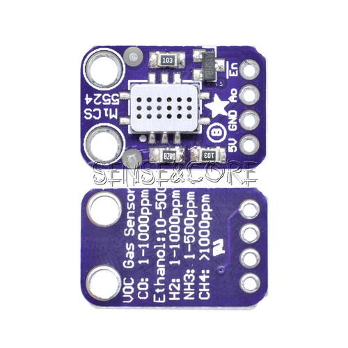 MiCS5524 CO Alcohol and VOC Gas Air Quality Sensor MEMS Detector ...