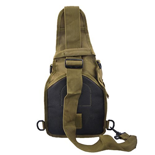 Tactical Backpack, Waterproof Military Cross-body Molle Sling Chest Bag ...