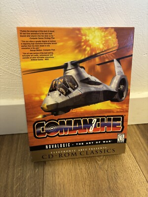 Comanche 3 (PC, 1999) CD-ROM CLASSIC Helicopter Simulator Novalogic Big ...