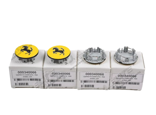 4pcs Genuine Ferrari Wheel Centre Caps fit Ferrari, 340066 | eBay