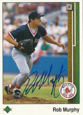 ROB MURPHY BOSTON RED SOX SIGNED 1989 UPPER DECK UPDATE CARD #759 | eBay