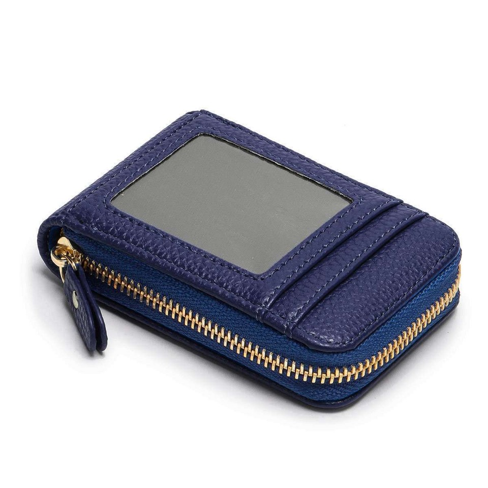Lock Slim Wallet Secure Men Women RFID Blocking Money Credit Card ...