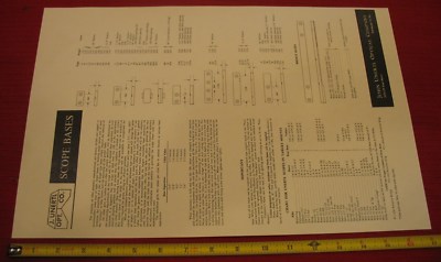 Unertl scope base chart - sapjematic