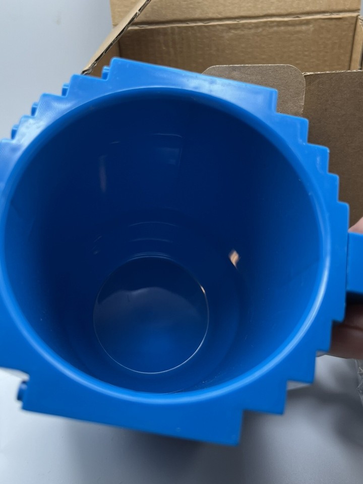 Build on Brick Plastic Blue Coffee Mug 12oz ( Lego Compatible) New | eBay
