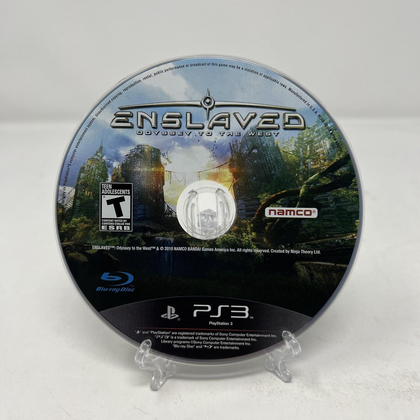 Enslaved: Odyssey to the West Sony PlayStation 3 PS3 Game Disc Only ...