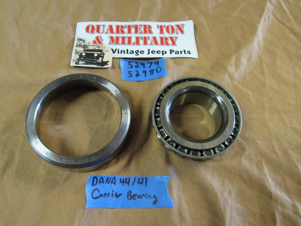Carrier Bearing and cup Dana 41/44 rear axle Fits Willys jeep M38 M38A1 ...