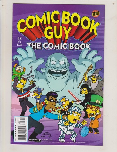 COMIC BOOK GUY #3 BONGO 2010 MATT GROENING CONVENTION COSPLAY COVER ...