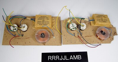 Vtg Acoustic Research AR Original AR-2AX CROSSOVERS From 65/67 Working ...