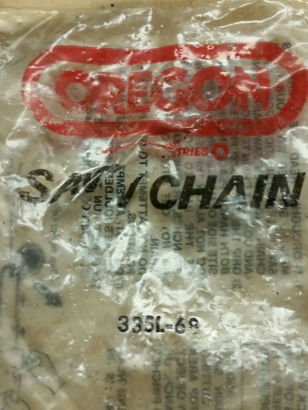 OREGON CHAIN 20BPX068G .325 pitch,.050 gauge,68 drive links #33SL-68 | eBay