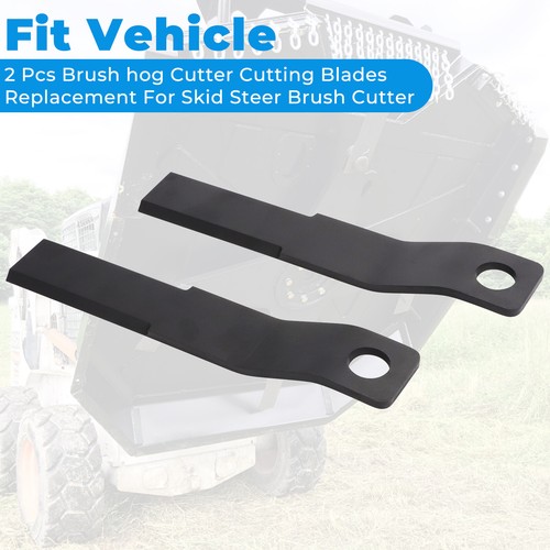 2x Skid Steer Brush Cutter Cutting Blade For Use with AGT-RC72/EXRC54 ...