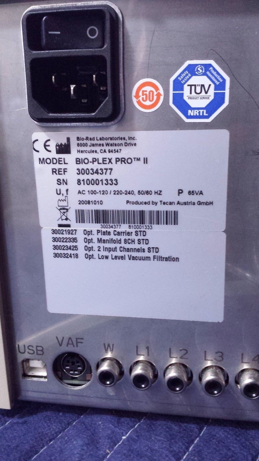 Bio-Rad Bio-Plex Pro II Microplate Wash Station [CR] | eBay