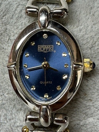 Ladies Ruffini Two Tone Quartz Watch New Battery | eBay