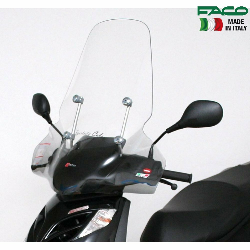 FACO 22881 Windscreen With Mounts Sportcity Cube Street 125 2008-2014 ...