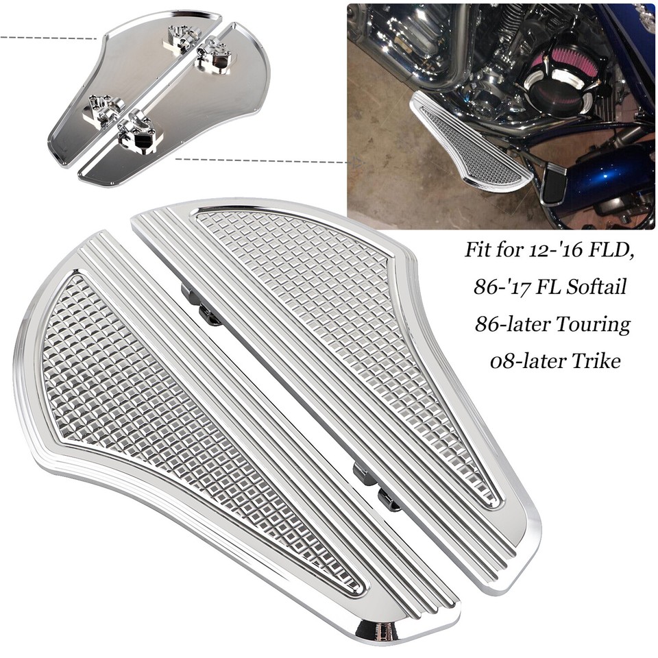 Defiance Rider Driver Floorboards Footboards For Harley Street Glide ...