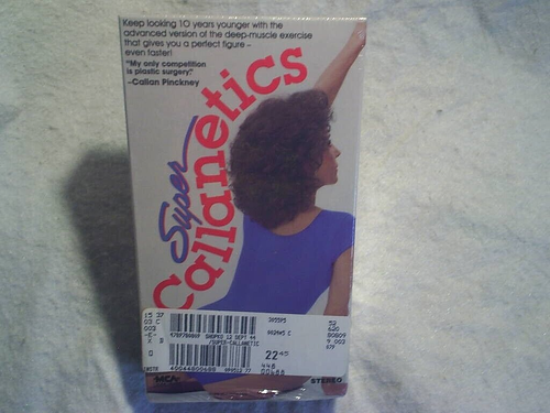 SUPER CALLANETICS VHS TAPE SEALED, *Watermark,Deep Muscle Exercise ...