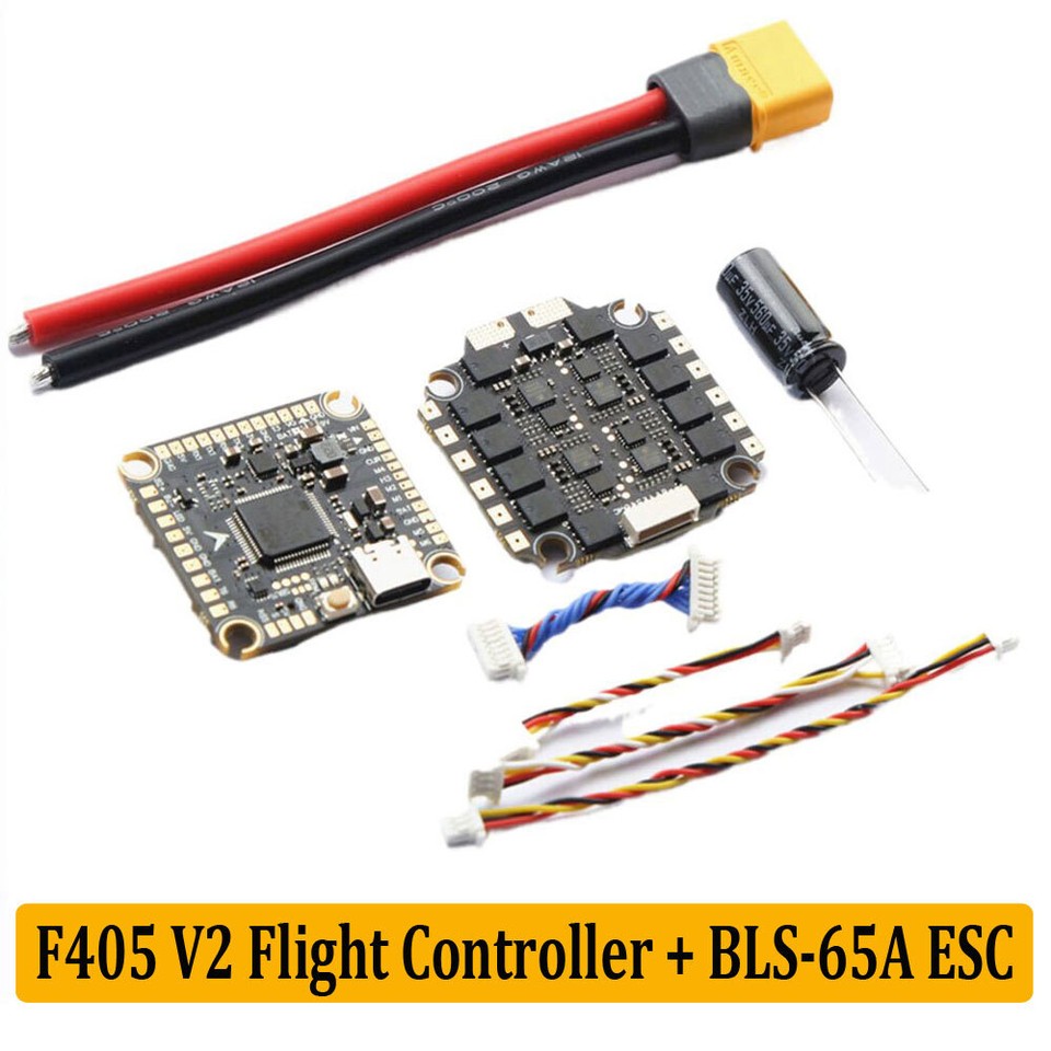 RC Tracker F405 V2 Flight Controller Stack F4 V3S FC Support BLS-50/65A ...