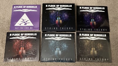 A Flock of Seagulls -String Theory BOX SET 5xCDS Limited Edition / Mint ...