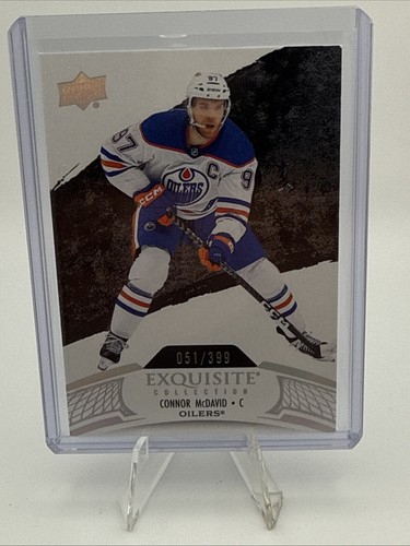 2024-25 Black Diamond Exquisite Collection Silver Connor Mcdavid /399 ...