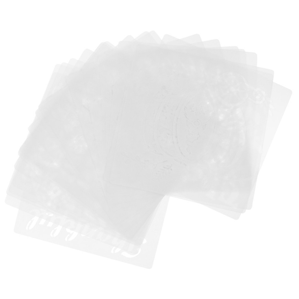 20 PCS Templates for Crafts Drawing Painting Spraying Stencil Stencils ...