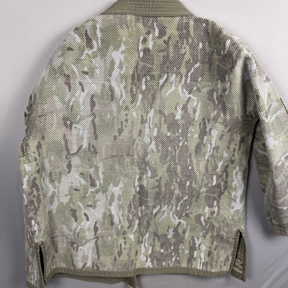 Fuji Sports Combatives Jiu-Jitsu Gi A4 Jacket Camo BJJ Brazilian 100% ...