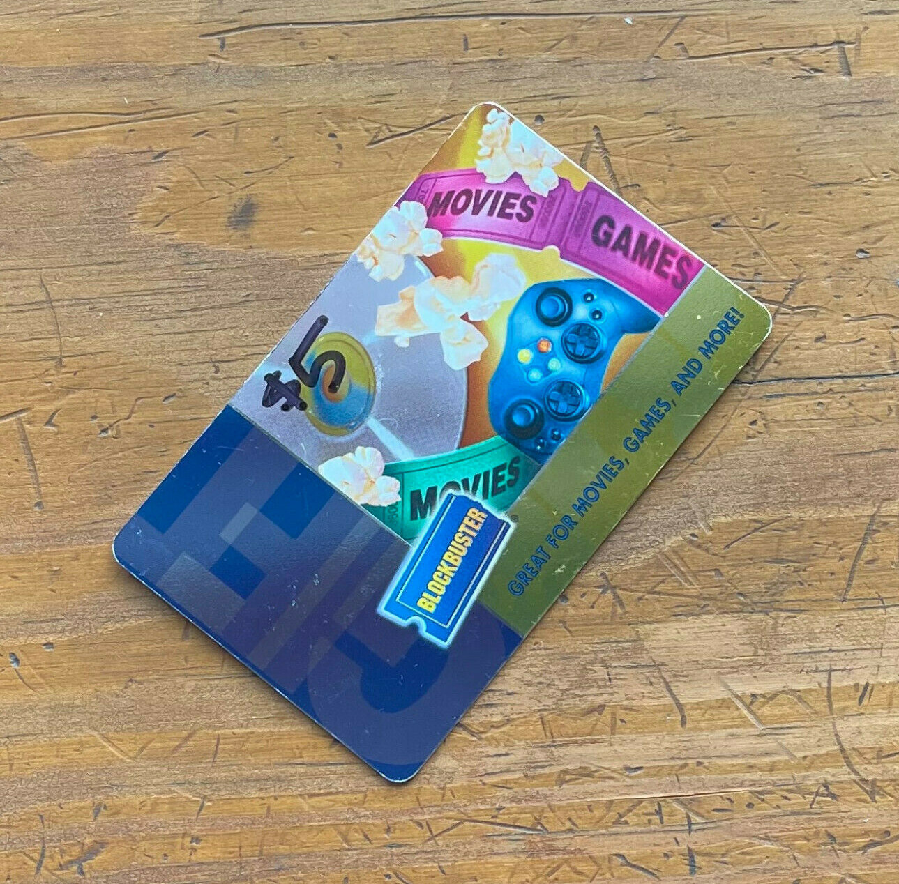 Vintage BLOCKBUSTER Video Store 2004 Gift Card - NO value | eBay