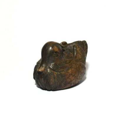 Netsuke - Ducks Carving