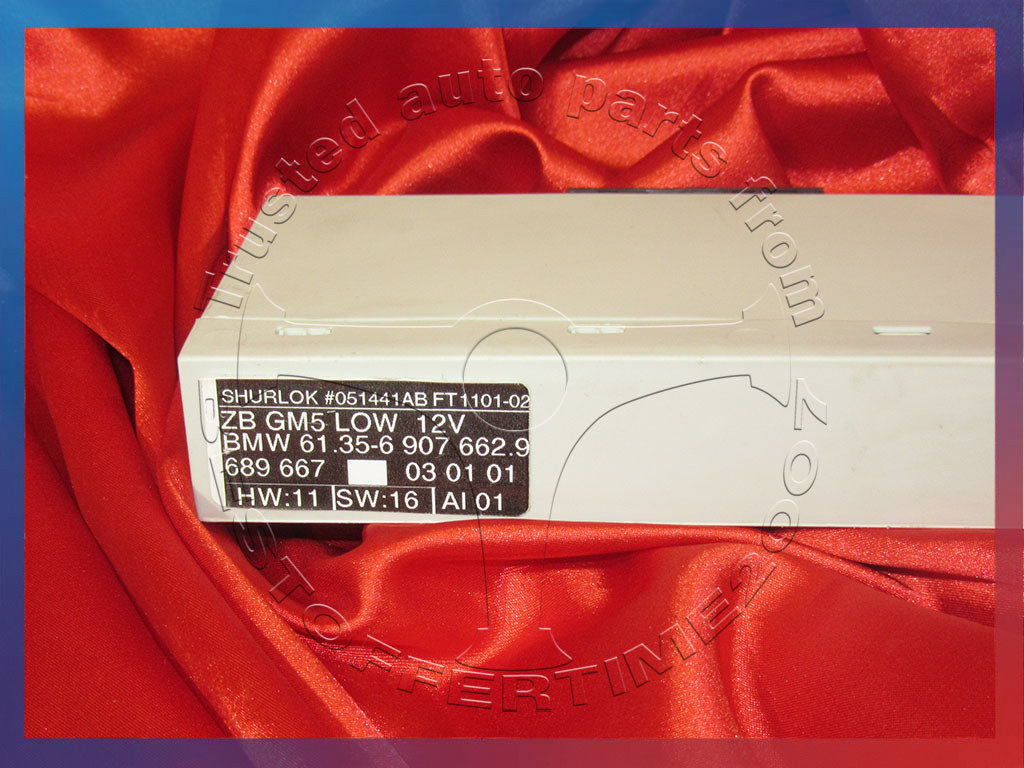 BMW E46 3 M3 series GM5 BODY CONTROL MODULE GM 5 GMV LOW ECU Grundmodul ...