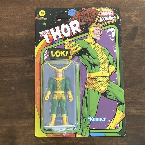 MARVEL LEGENDS Kenner Retro LOKI 3.75" The Mighty Thor Figure 2021 NEW ...