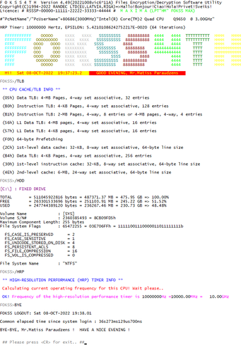 RANDEC FOKSS4th MAX Software+Aladdin HASP LPT HASP4 M4 Security Key ...
