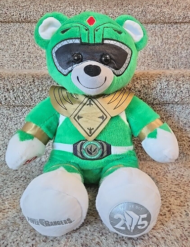Build A Bear Mighty Morphin Power Rangers 25th Green Ranger Plush (NO ...