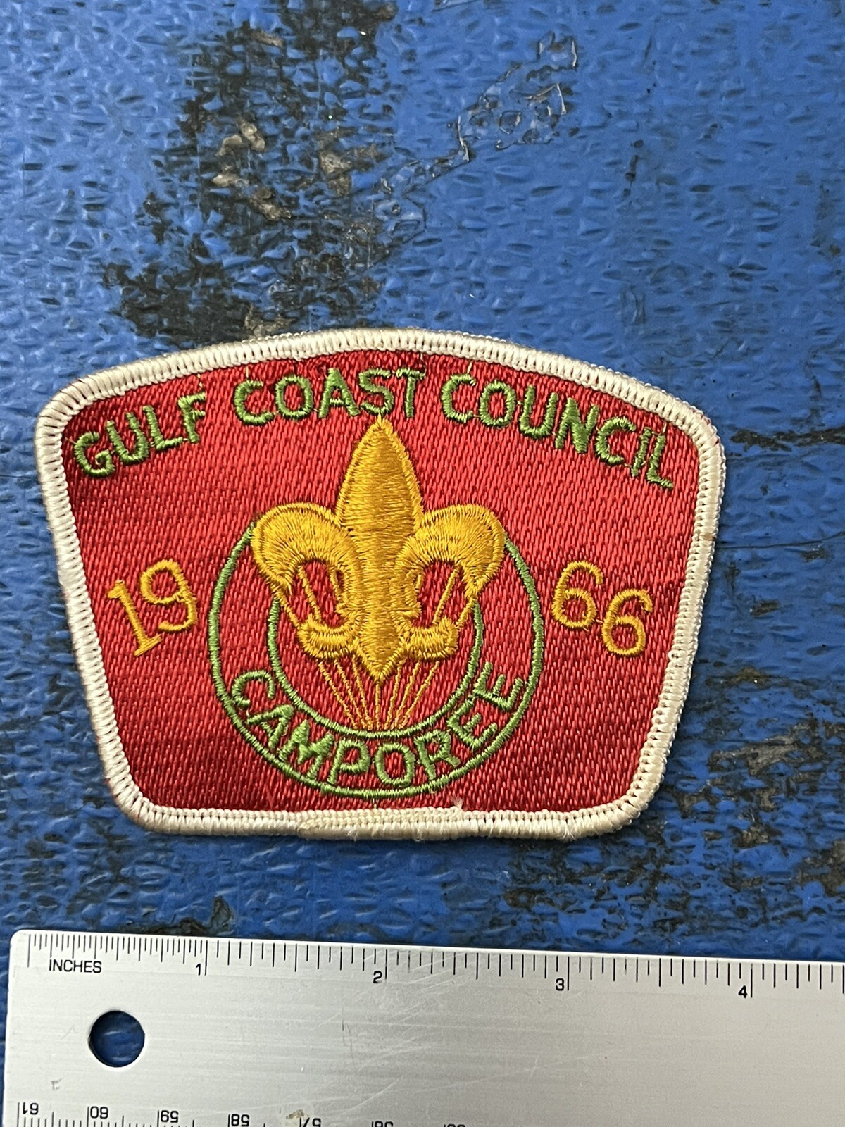 Vintage 1966 Boy Scout Gulf Coast Council Camporee Patch BSA | eBay