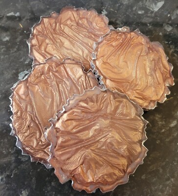 Handmade Crushed Velvet Design Coasters × 4 | eBay