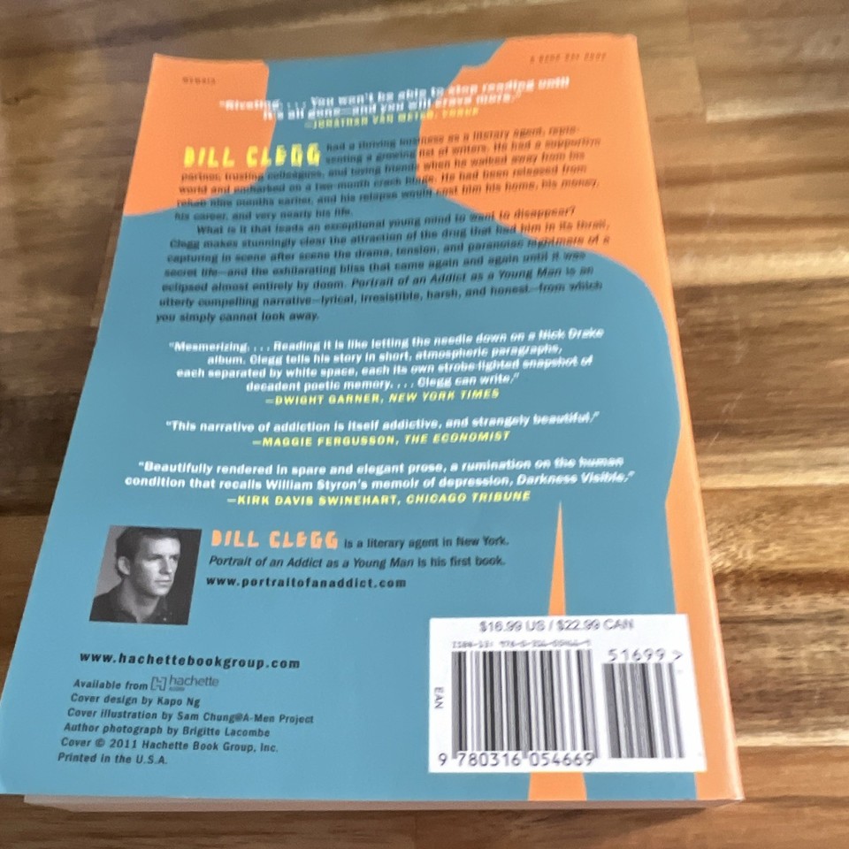 Bill Clegg Portrait of an Addict as a Young Man Memoir TPB 2011 Little ...