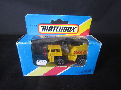 P300 MATCHBOX MOBILE CRANE MB42 MB 42 NEUF BOITE | eBay