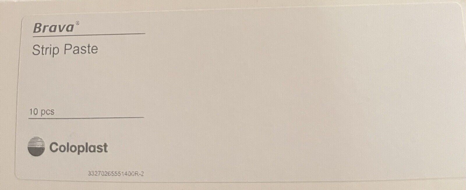 Brava Ostomy Strip Paste 2 oz. Moldable Strip Paste 26555 10pc/box | eBay