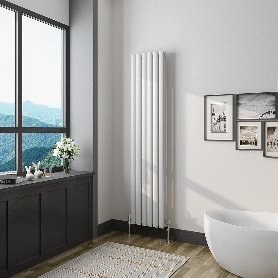 Flat Panel Oval Column Horizontal Vertical Designer Radiator Central ...