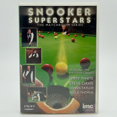 Snooker Superstars The Matchroom Series - Jimmy White, Steve Davis | eBay