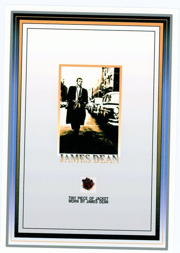 JAMES DEAN AUTOGRAPH PAPER + PIECE OF JACKET WORN + PHOTOGRAPH + COA | eBay