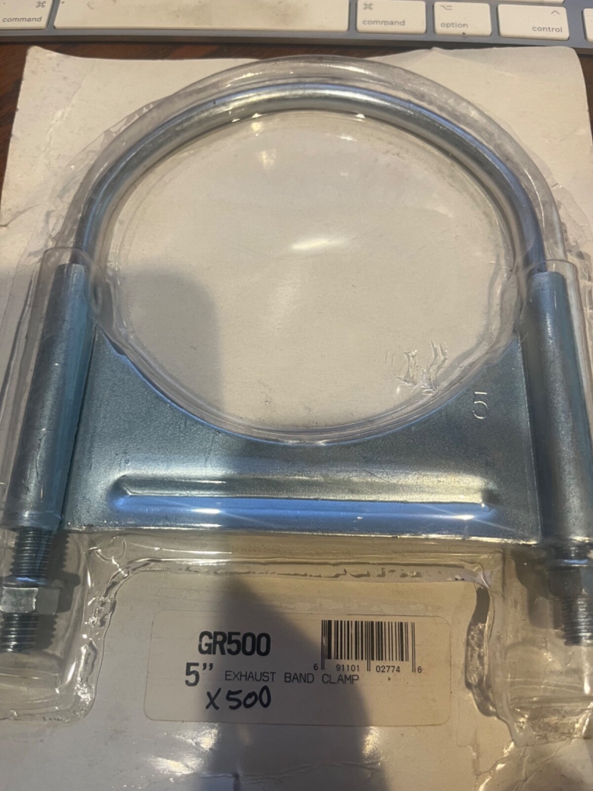 Exhaust Clamp 5" Guillotine Style U Bolt GR500 | eBay