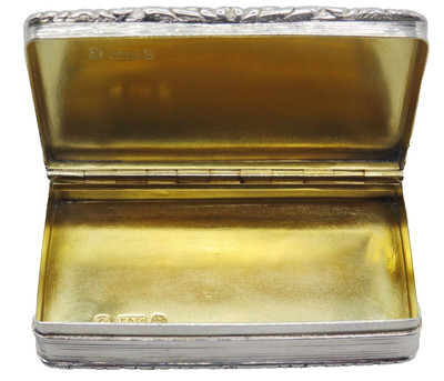 Boxes - Silver Snuff Box Hallmarks