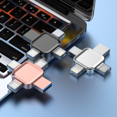 USB Flash Drive large capacity 4 in 1 USB 3.0 Flash Drive Large Storage ...