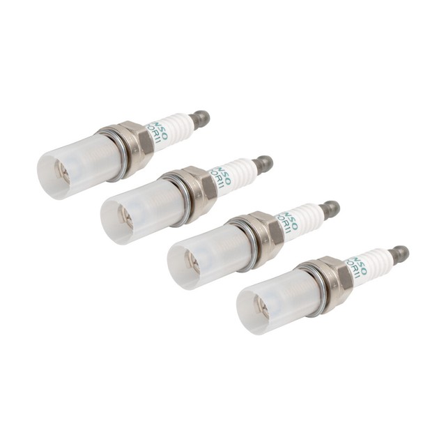 4p Toyota 90919-01210 DENSO Sk20r11 3297 Spark Plugs Iridium Camry/rav4 ...