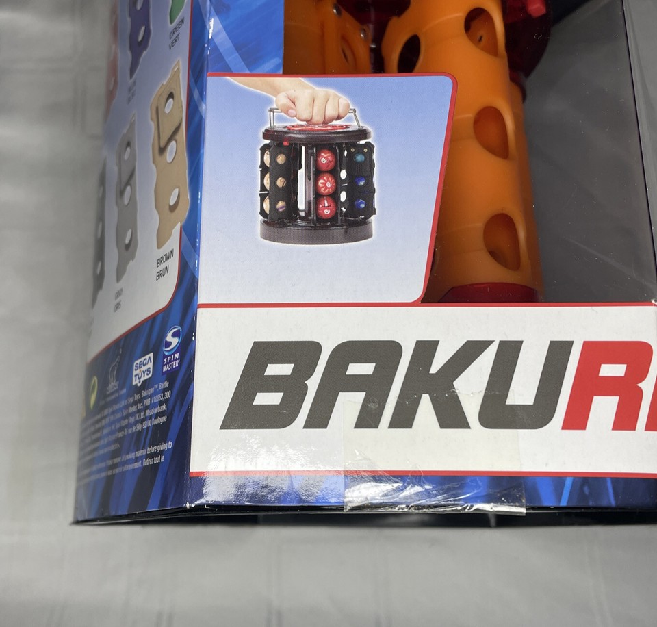 Bakugan Bakurack Spinning Carrying Case New In Box Toy Game Holds 15 | eBay